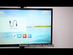 Interactive Flat Panel Android 8+128G Win 10 11 40 Point Touch Interactive Whiteboard