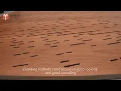 China Noise Management Innovative Art Acoustic Panels with Various Models 2400mm for sale