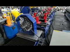 1.5-3.0mm Auto width and height change flying oblique cut C purlin roll forming machine