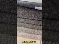 Cina Acque resistenti Alta Durabilità Tessuto di lino semplice Tessuto di lino poliestere in vendita