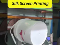 China Custom Color High Temperature Plastic Bucket With Handles For Liquid Storage Container for sale