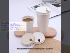 Sustainable Leak-resistant Paper Lids for the Disposable Drink Containers