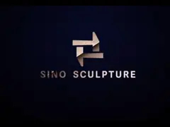 Outdoor Polished Stainless Steel Sculpture Spiritual Fortress For Collection