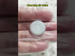 China Coffee Packaging Valve One Way Gusted Plastic White 0.82 G Per Valve For Keep Coffee Fresh for sale