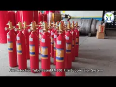 HFC-227ea (FM200) fire detection tube fire extinguisher
