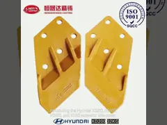XD210 XD200 XD150 XD60 HYUNDAI Excavator Side Cutter Double-Blade Reinforced