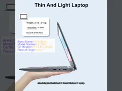 China Intel Celeron N4020 11.6 Inch Windows Laptop 4GB RAM 128GB EMMC + Expandable SSD Slot for sale