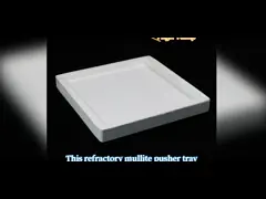 자성 재료 소성 물라이트 Sagger 가마 트레이