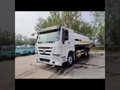 China Used HOWO Watering Cart 20m3 Used Construction Machinery for sale