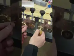 6pcs Locksmithing Tools Compact Padlock Picking Tools With Padlock