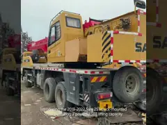 China Used Truck Crane 2019-2023 Sany 80t 80 tons truck mounted hydraulic crane for sale