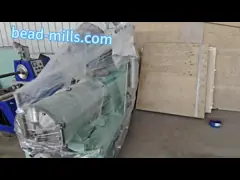 China Nanoemter Bead Mill Machine Wet Grinding Nano Grinder Machine for sale