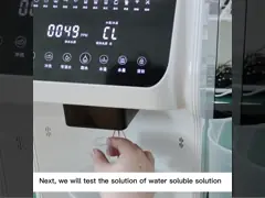 Video on the Use of Titrant for Hydrogen Concentration Testing