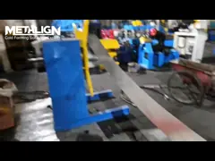 High Speed Light Steel Stud Roll Former With Customizable Perforations And Embossing Roller