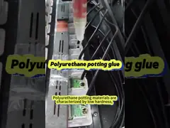 Polyurethane potting glue