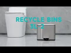 3L*2 recycle trash can