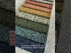 2025 New Design 100%Polyester Woven Chenille Fabric For Sofa Hot Sale Chenille Fabric For Furniture