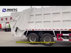 China Sinotruk Howo 4X2 300 HP Euro II Right Drive Garbage Collector Compressed Truck Waste Collection Truck for sale