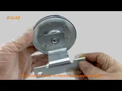 China Wire Rope Pulley 60-11-6200 Right Angle Elevator Spare Parts for sale