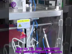 1911 J99 Straight line bag feeding type vacuum granule filling and sealing packaging machine