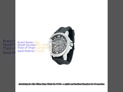 Silver Bezel Silicone Strap Waterproof  Quartz Watch for Men and Women with Good Price