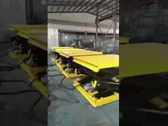 4 Tons Stationary Scissor Lift Table Workbench Stationary Lift Platform