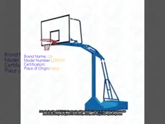 China Customized Basketball Stand Movable Basketball Hoop Multicolor Basketball Equipment for sale