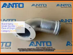8112479 Exhaust Pipe HITACHI Excavator Spare Parts Fitting For ZX650LC-3 ZX670LCR-3
