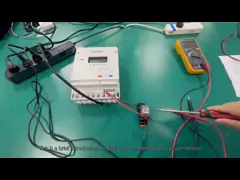 Three Phase Dual Tariff Prepaid Prepayment Meter LCD Display