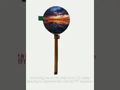 1.8インチ 小型丸型LCDスクリーン TFTディスプレイモジュール 360x360