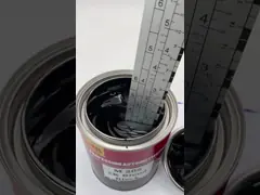China M202 2K Blend Black Automotive Refinish Mixing Paint with Gray-Yellow Undertone OEM Approved Solvent Based Chroma Reducer for sale
