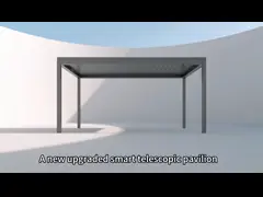 Effortlessly Extend Your Outdoor Living Space With Aluminum Retractable Pergola