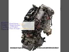 T-oyota 1ZR Gasoline Used Car Engine Corolla 1.6L 1.8L 154 Torque