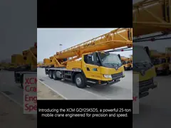XCMG 25 Ton Mobile Crane（QY25K5D-5 ）
Engineered for Precision, Built for Speed, immediate delivery
