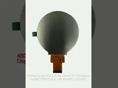 480*480Dot Round TFT LCD Display With MIPI Interface