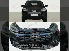 C-h-irihu 8 with LED2012-2022 off-road original used front bumper