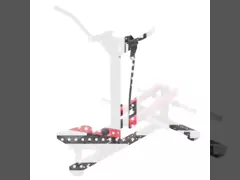 Commercial fitness equipment, steel sitting posture, standing chest press, strength training load se