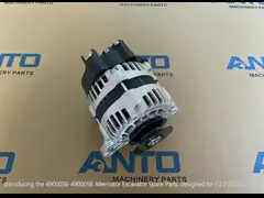 490-0056 4900056 Alternator Excavator Spare Parts Fitting For C2.2 226D 239D