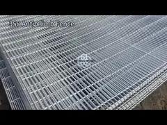 China 12.7x76.2mm Mesh Hole 358 Welded Mesh Security Fence For Airport  / Walkway for sale