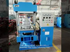 Factory Price Automatic Plate Rubber Vulcanizing Press For Rubber Strips