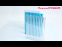 China Poly Carbonate Roof Frosted Crystal Polycarbonate Sheet Twin Wall Polycarbonate Hollow PC Sun Sheet for sale