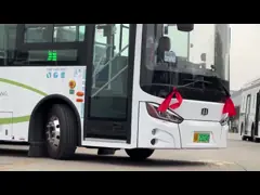 8m 28 Seats Zev Bus Battery Powered Buses Low Floor Buses City Transit Bus .