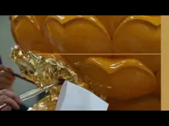 Gold leaf processing