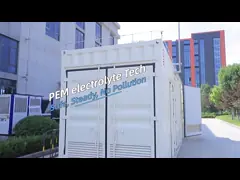 China QLS-H100 100Nm3/H PEM Hydrogen Generator Cell Technology Green Hydrogen Production for sale