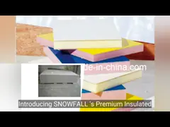 中国 トラックボディの隔熱用のガラス繊維サンドウィッチパネル 燃焼指数はB2ステップ標準を満たす 販売のため