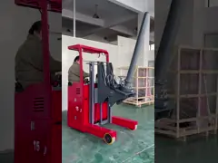 China Upgrade Manufacturing Process Paper Roll Stacker For Electric Forklifts And Mandrel Stacking for sale