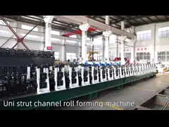 15m/Min 1.2-2.5mm C Solar Strut Channel Roll Forming Machine