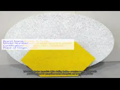 Office Ceiling Baffles RAL White Wood Wool Cement Acoustic Panels Sound Absorption Board