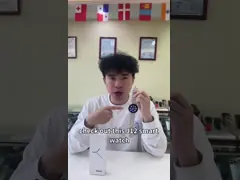 China 1.46'' IPS Display J12 Stylish Smartwatch Metal Plastic Case Silica Gel Strap Sleep Monitoring CPU Bluetrum AB5681F for sale