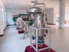 Filtri a foglia a pressione verticale in acciaio al carbonio per la lavorazione dell‘olio